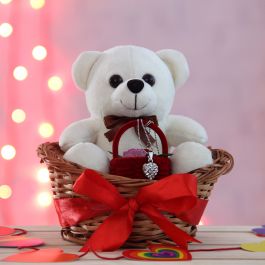 Happy Moment of Cute Teddy