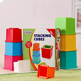 Colorful Stacking Cubes
